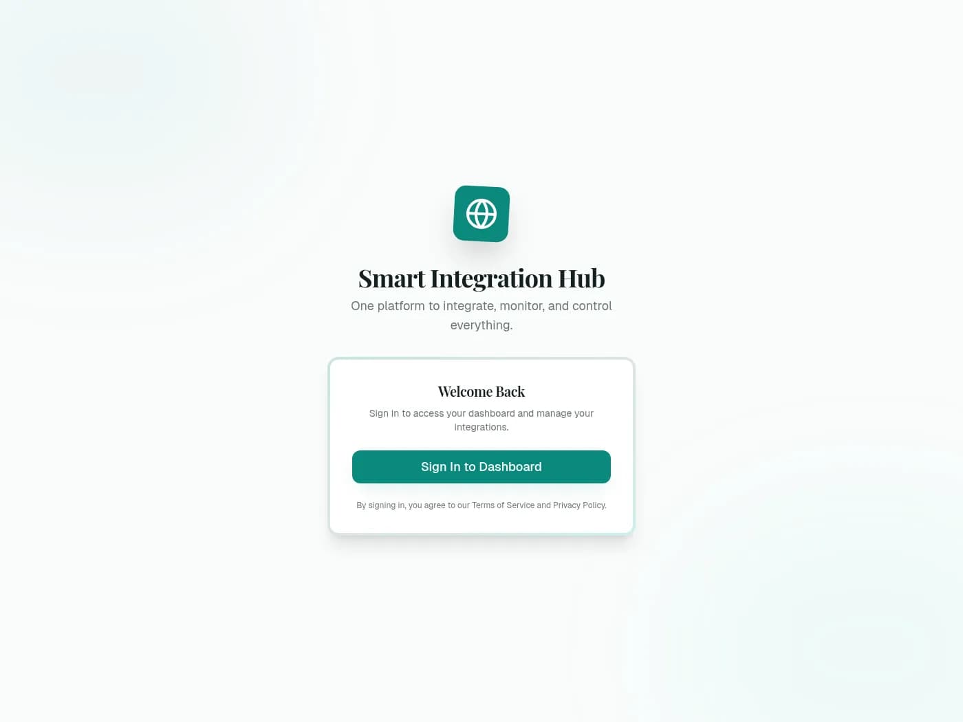 Smart Integration Hub