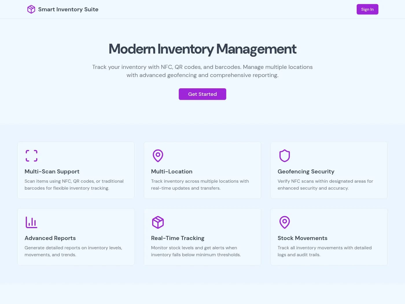 Smart Inventory Suite