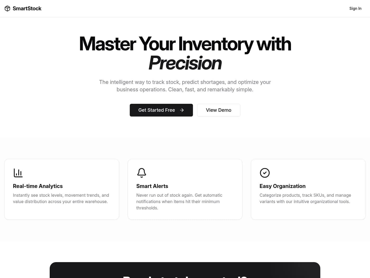 SmartStock Manager