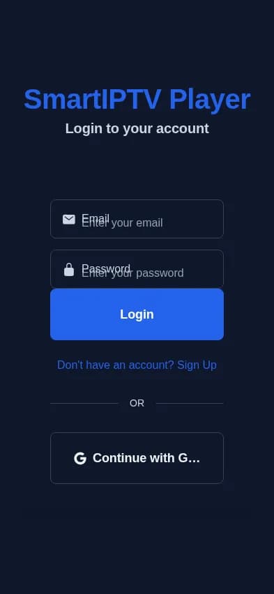 SmartIPTV Player