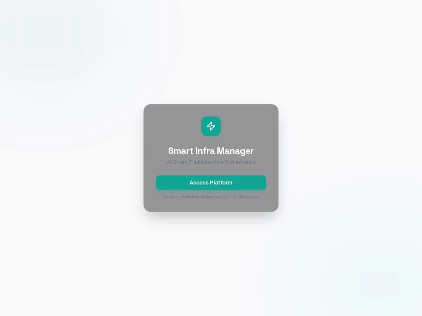 Smart IT Infra Manager