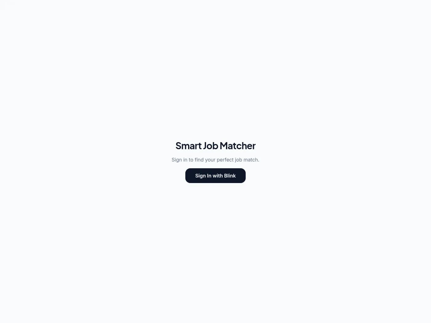 Smart Job Matcher