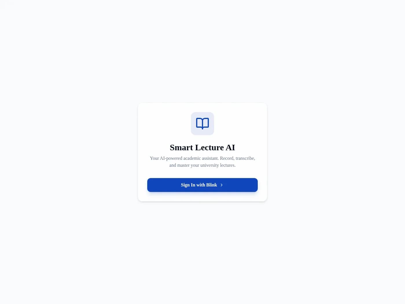 Smart Lecture AI