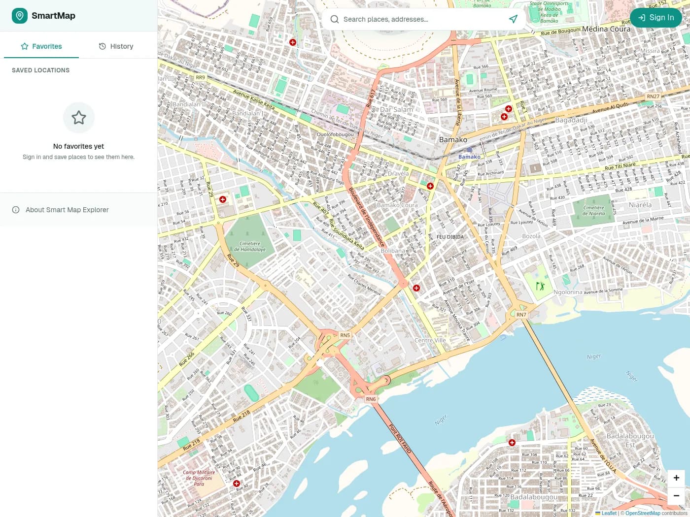 Smart Map Explorer