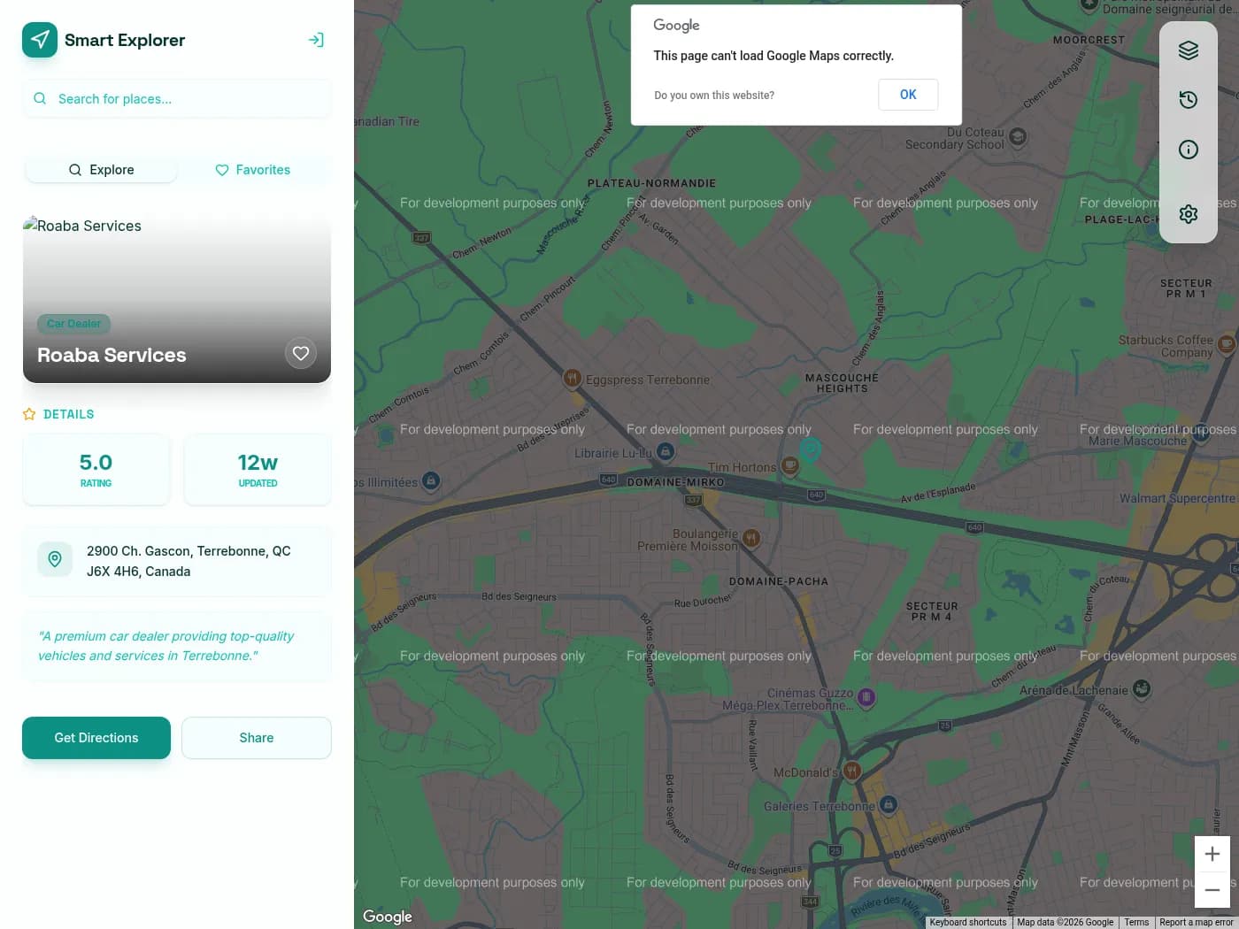 Smart Map Explorer