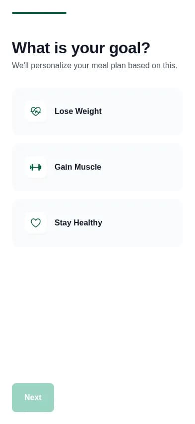 Smart Meal Planner