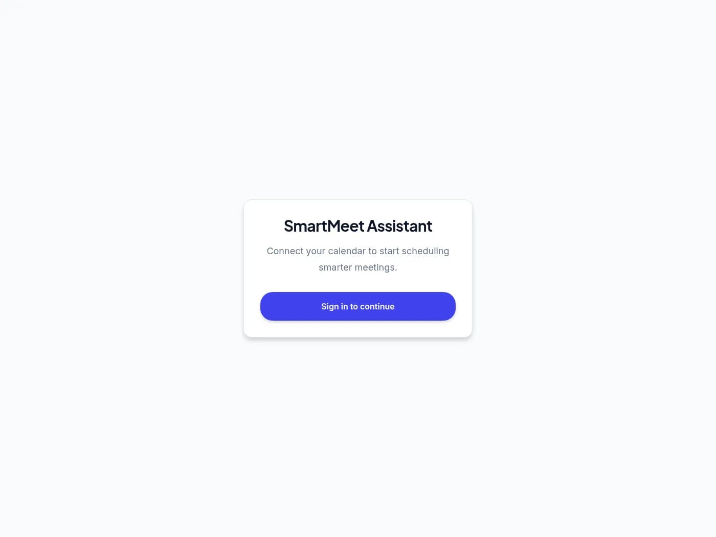 Smart Meet Assistant