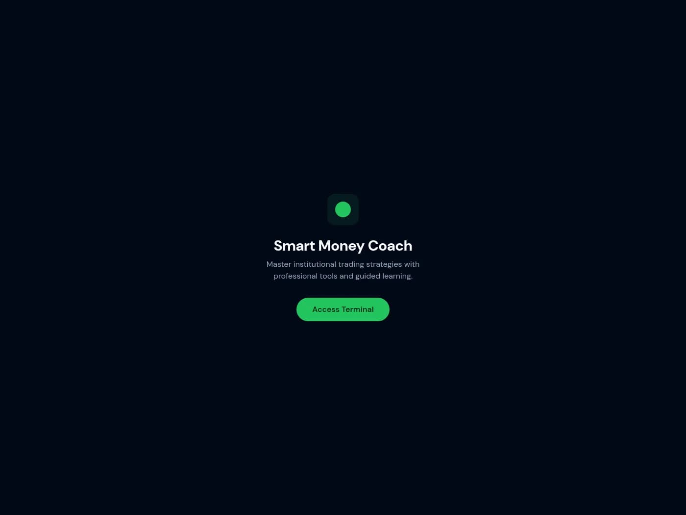 Smart Money Trading Coach