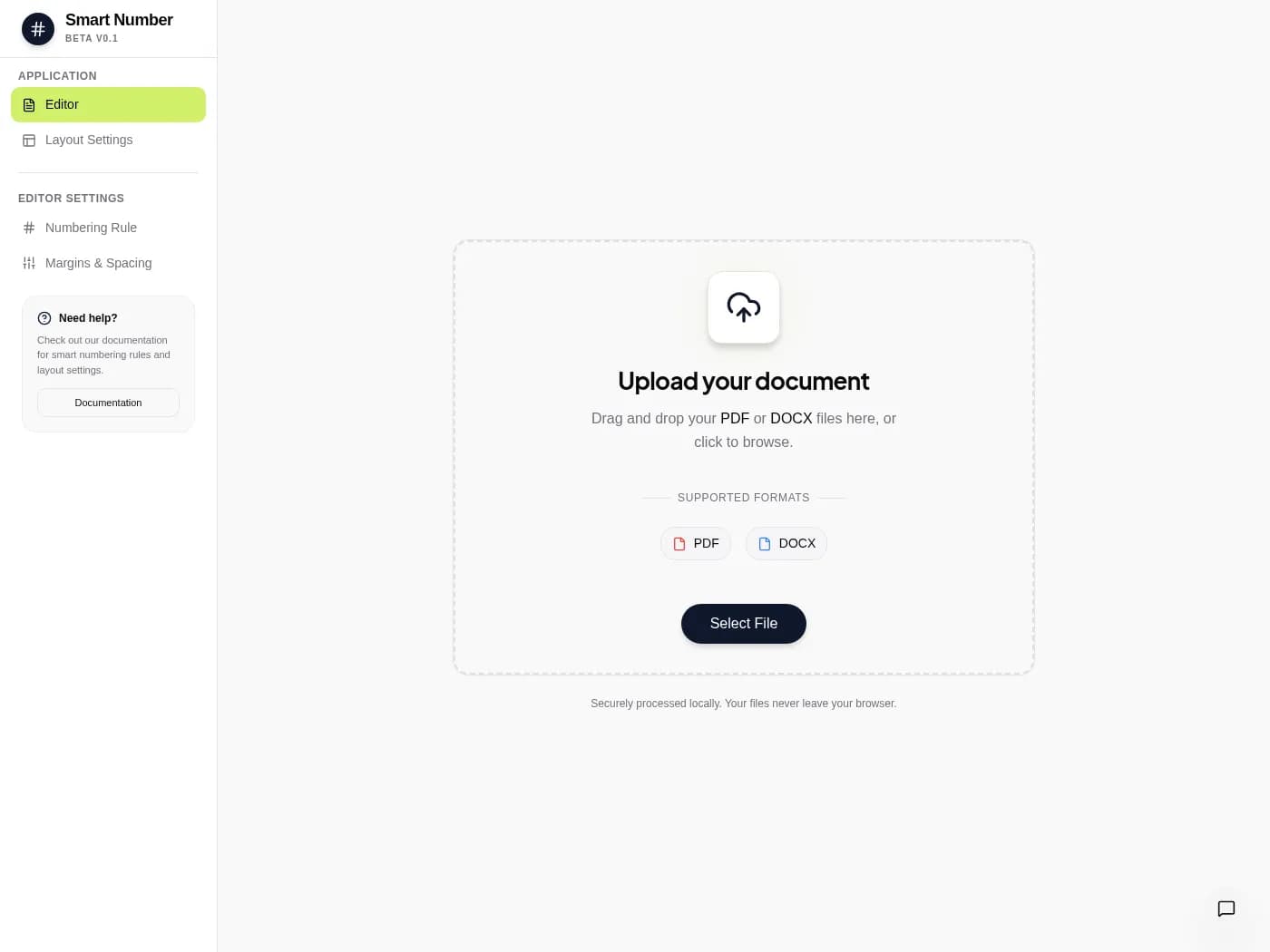 Smart Page Number Editor