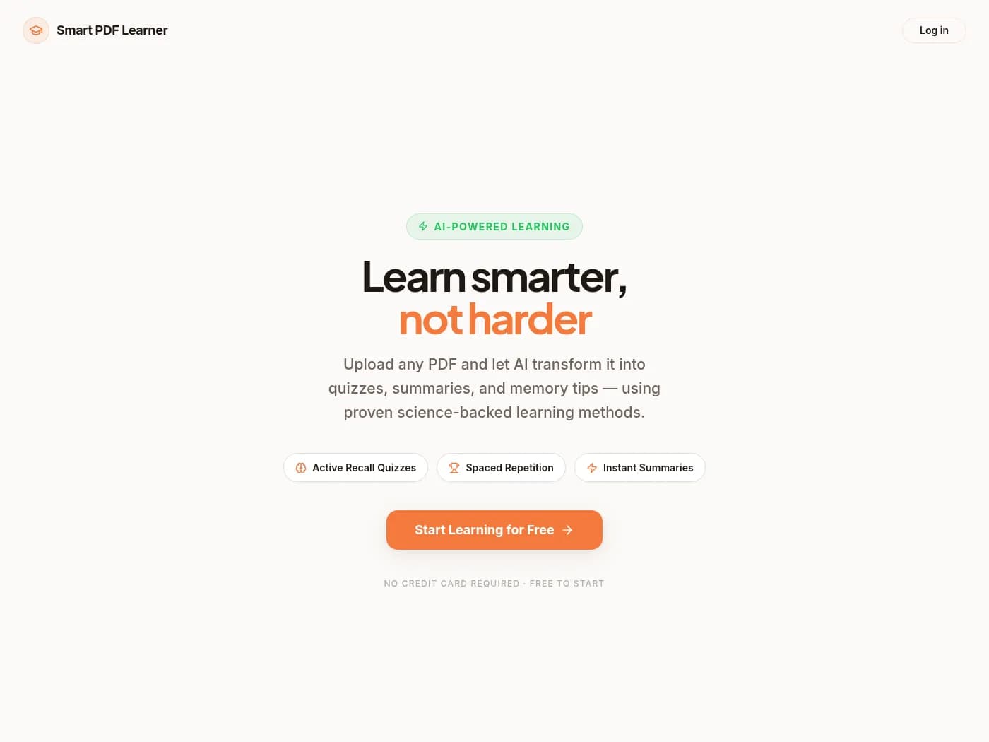 Smart PDF Learner