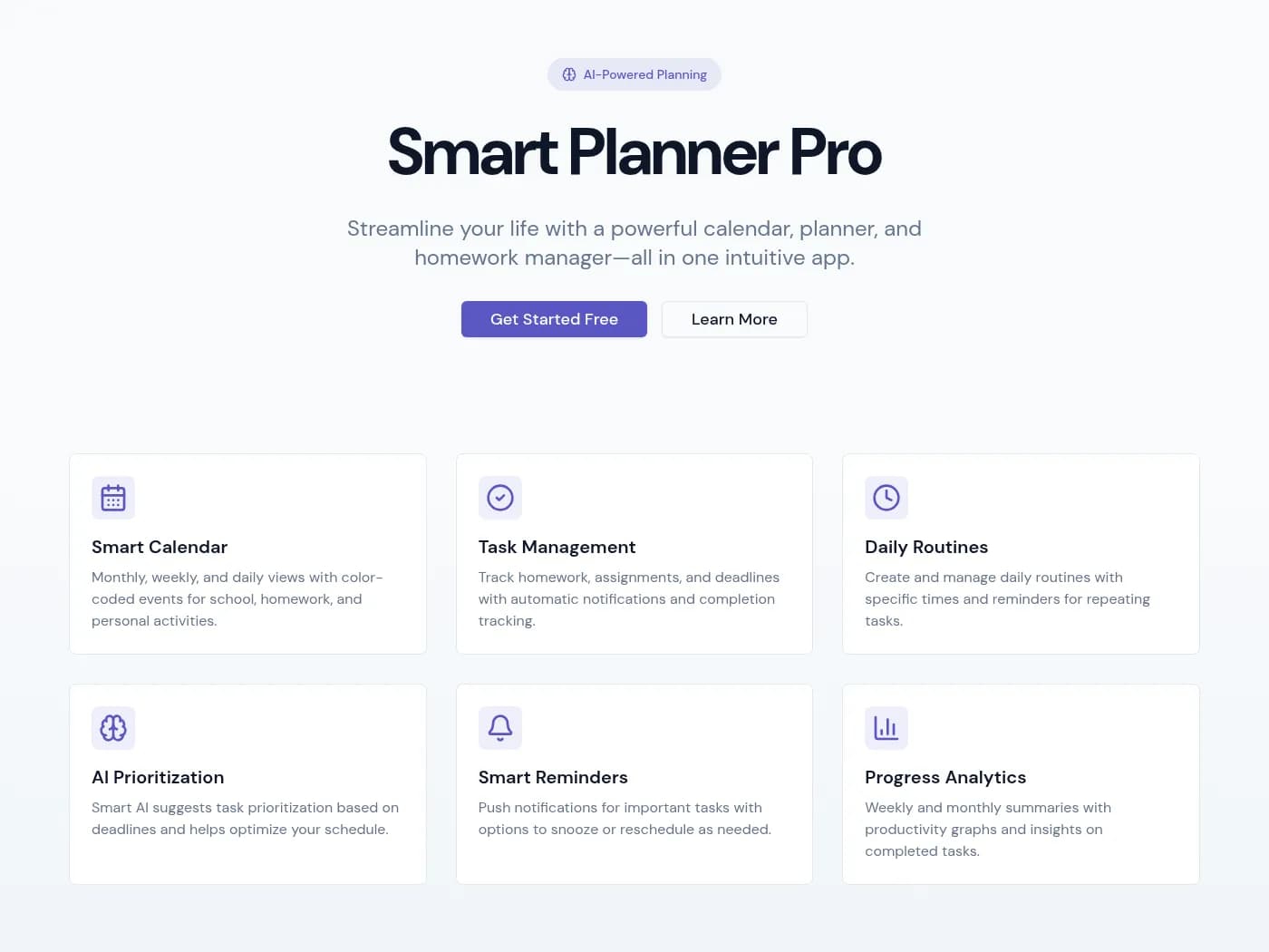 Smart Planner Pro