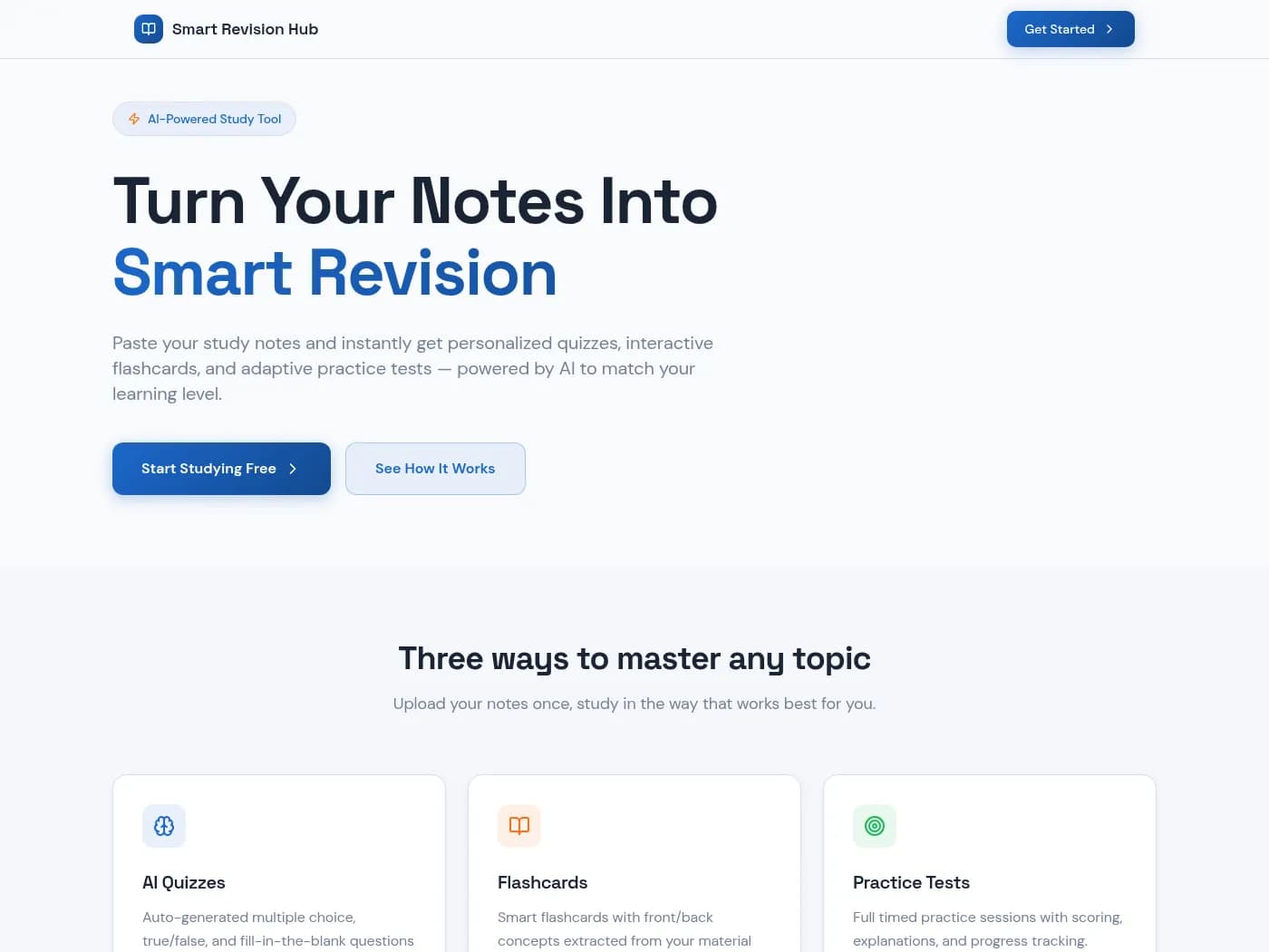 Smart Revision Hub