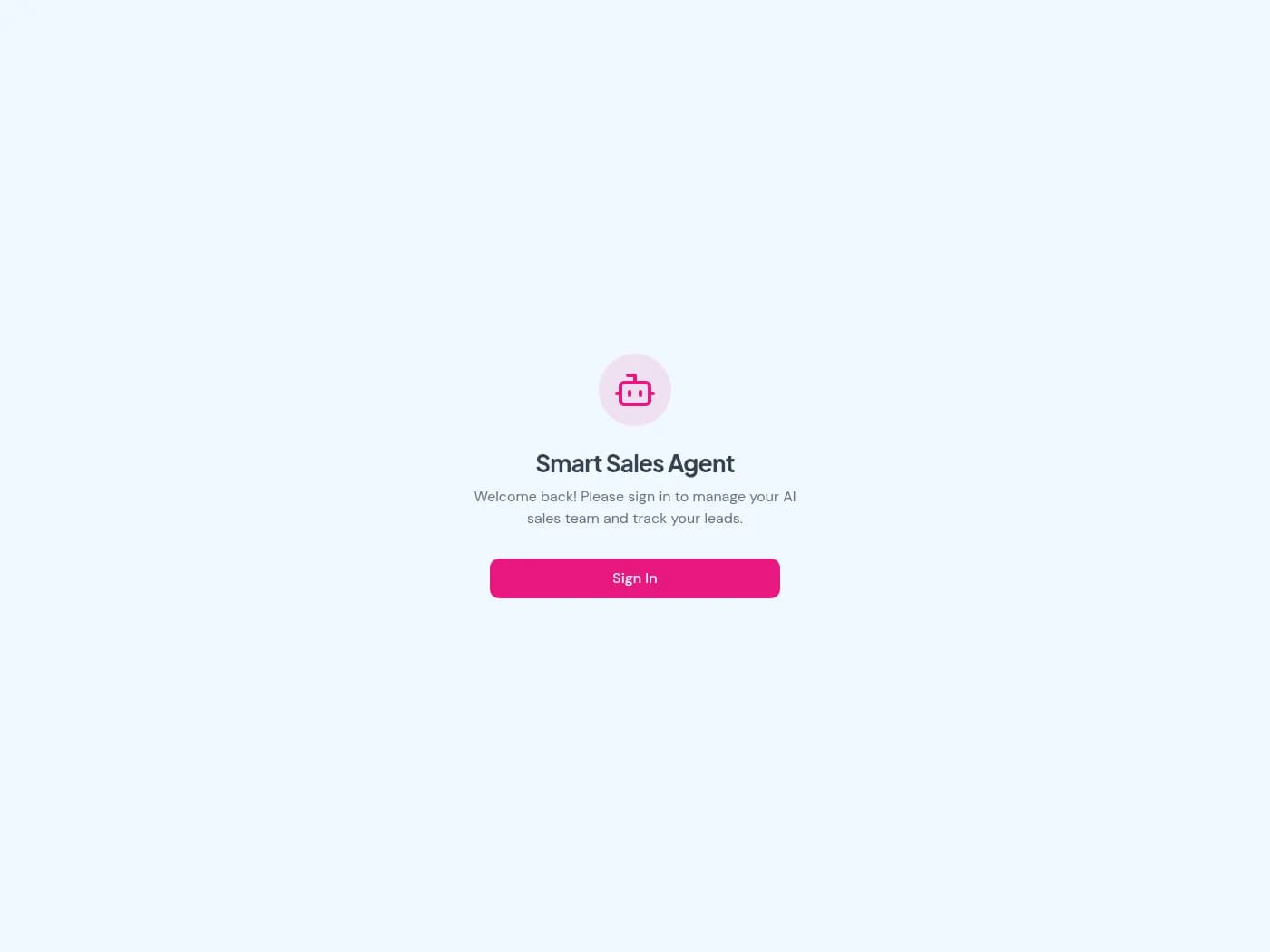 Smart Sales Agent