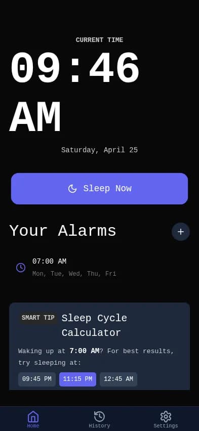 Smart Sleep Alarm