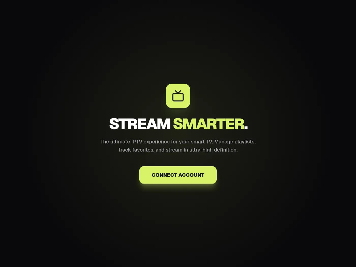 Smart TV IPTV Viewer