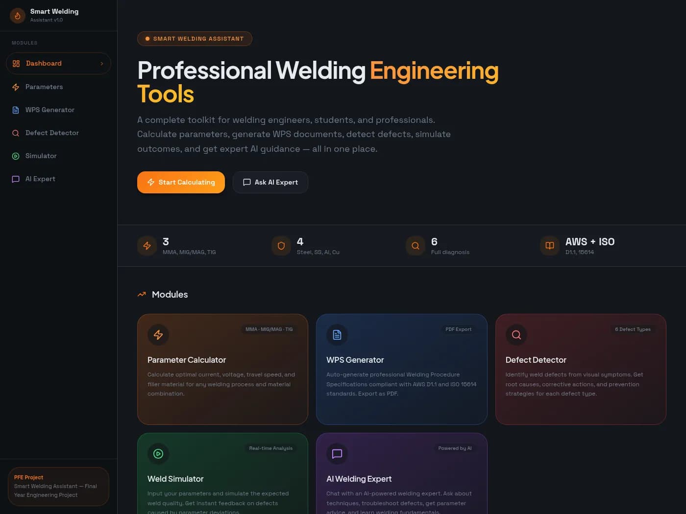 Smart Welding Assistant