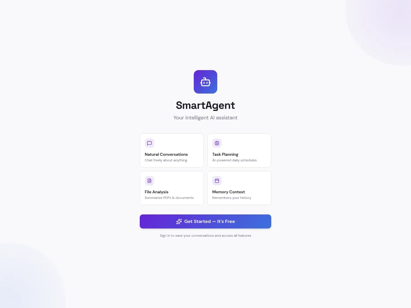 SmartAgent AI Assistant