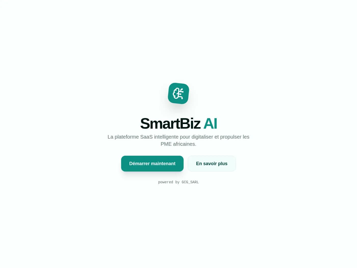 SmartBiz AI Platform