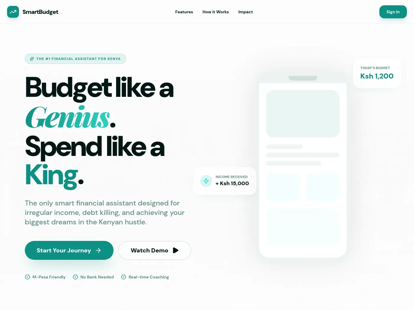 SmartBudget Coach