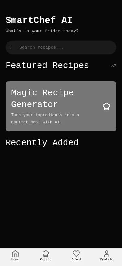 SmartChef AI App