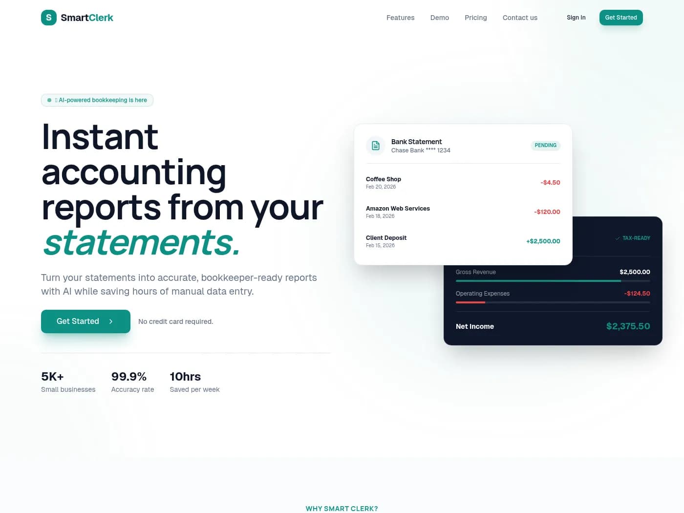 SmartClerk AI Clone