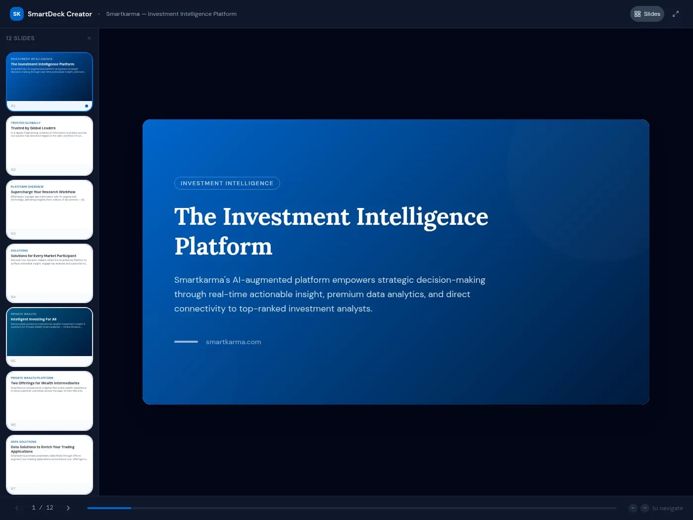 SmartDeck Creator