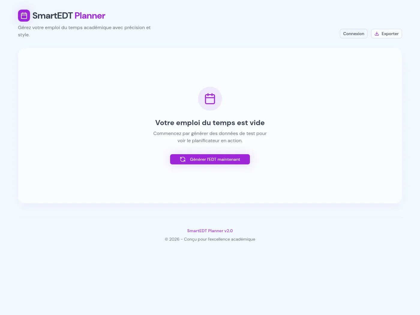 SmartEDT Planner