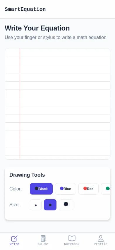 SmartEquation Solver