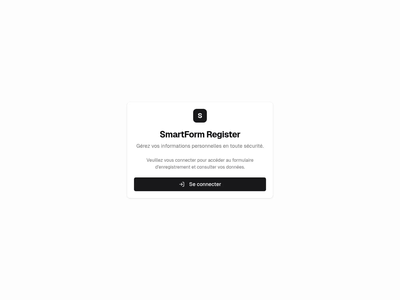 SmartForm Register