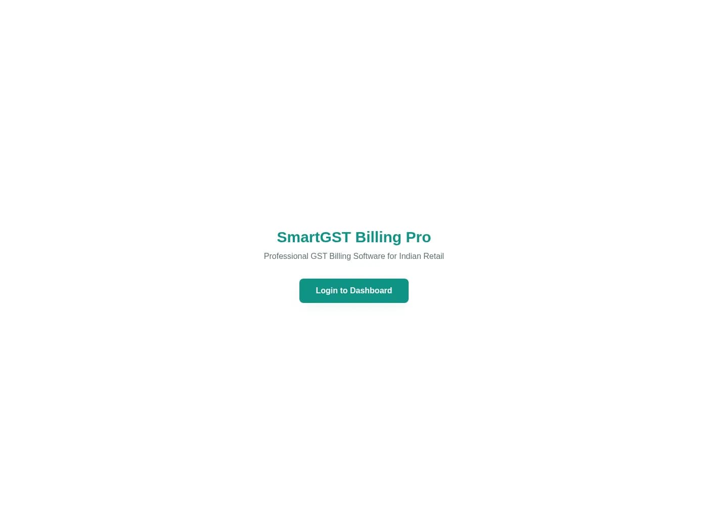 SmartGST Billing Pro