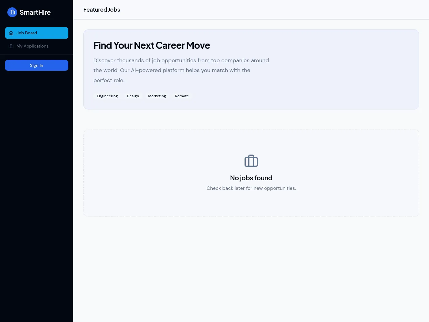SmartHire Platform