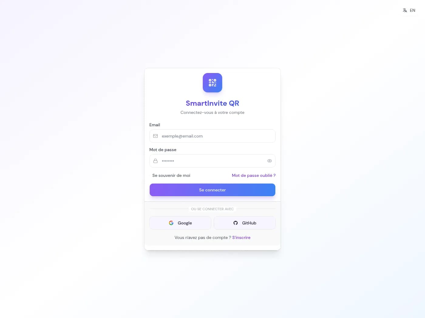 SmartInvite QR Platform