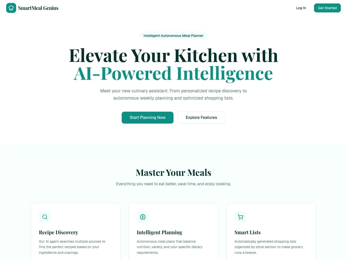 SmartMeal Genius