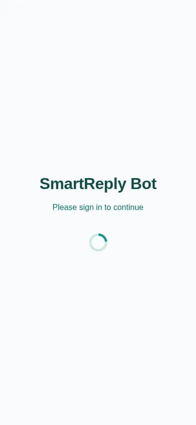 SmartReply Bot