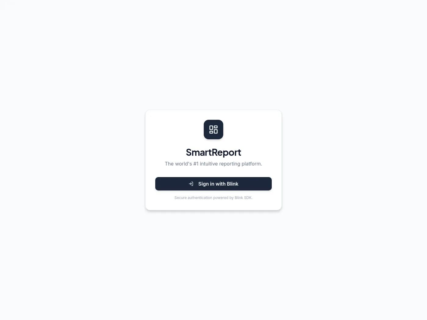 SmartReport Dashboard