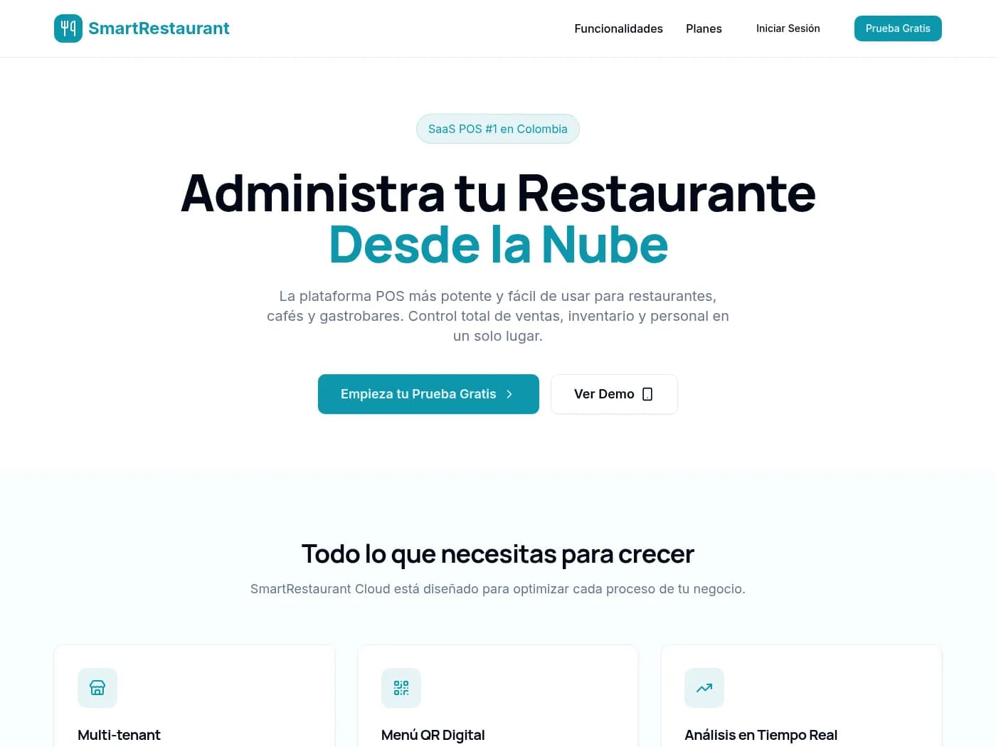 SmartRestaurant Cloud