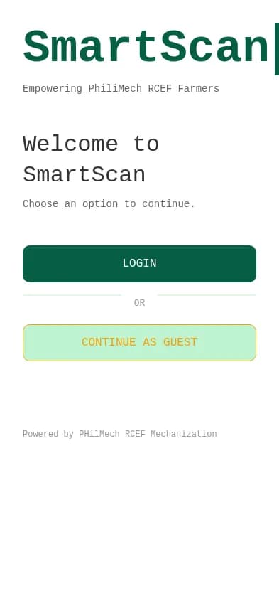 SmartScan Mobile App