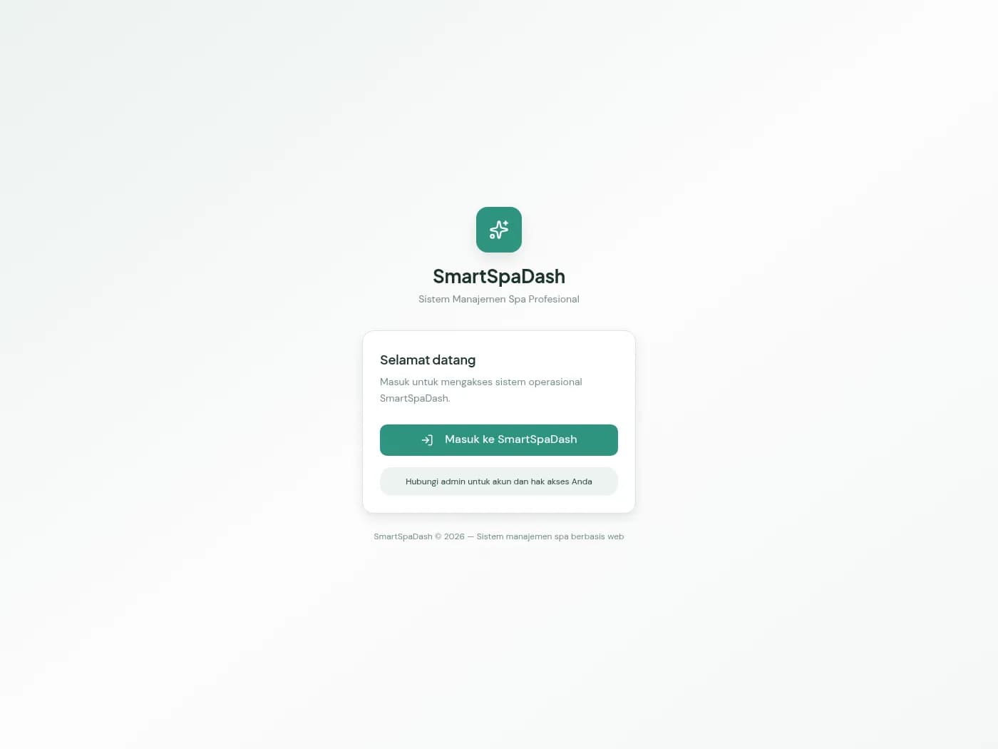 SmartSpaDash Web Migration