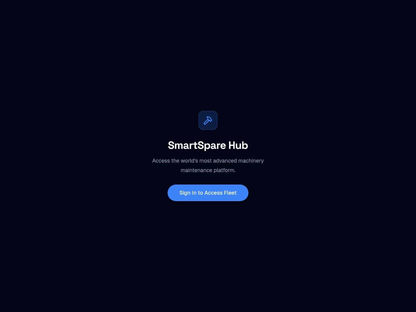 SmartSpare Machinery Hub