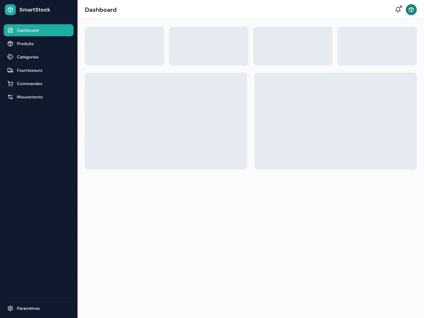 SmartStock Dashboard