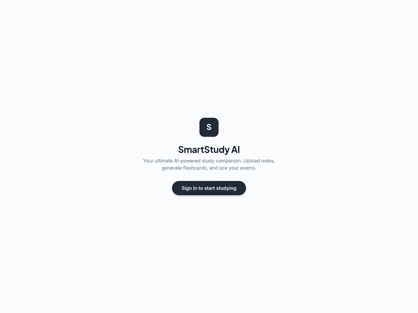 SmartStudy AI Assistant