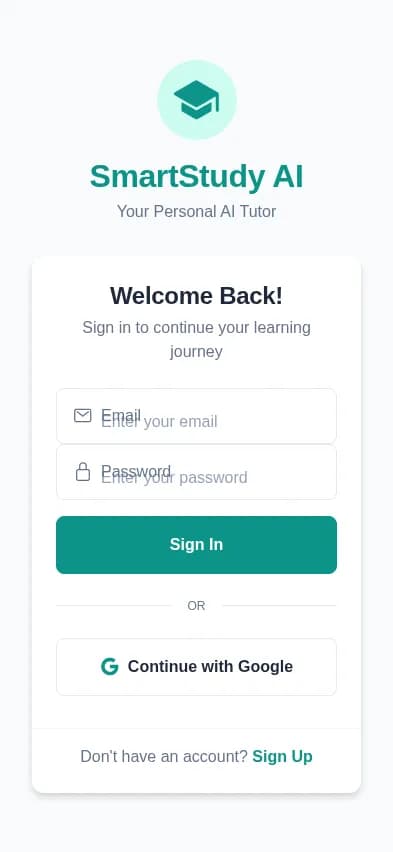 SmartStudy AI Tutor