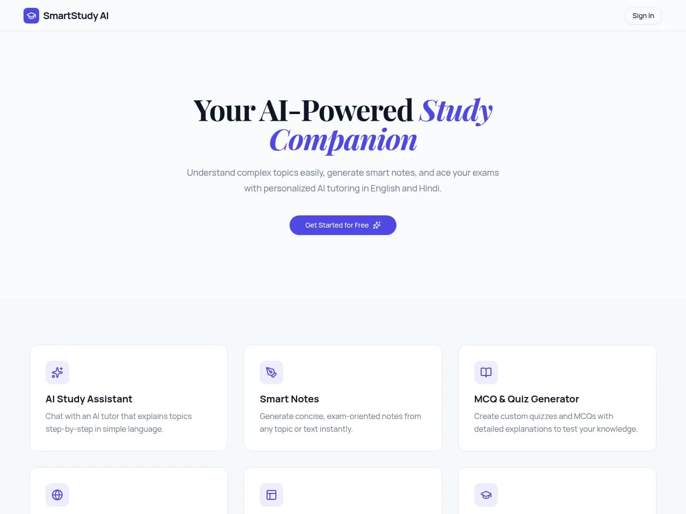 SmartStudy AI