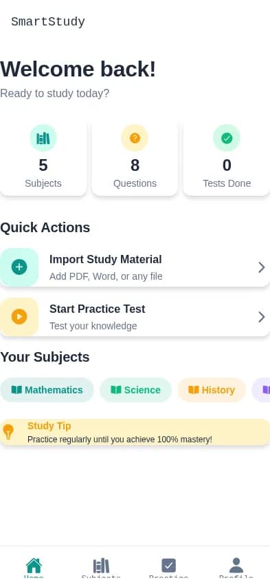 SmartStudy Organizer