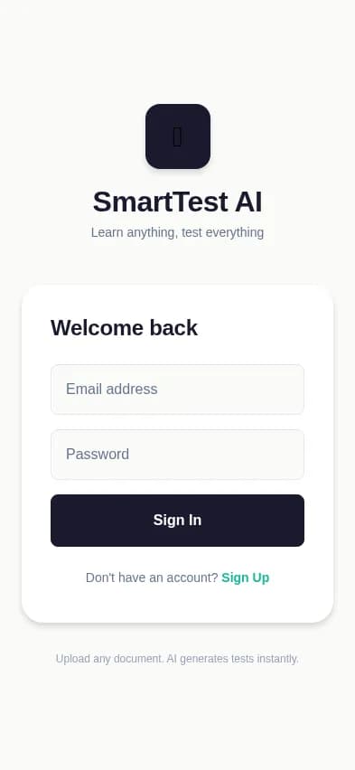 SmartTest Blink Learning