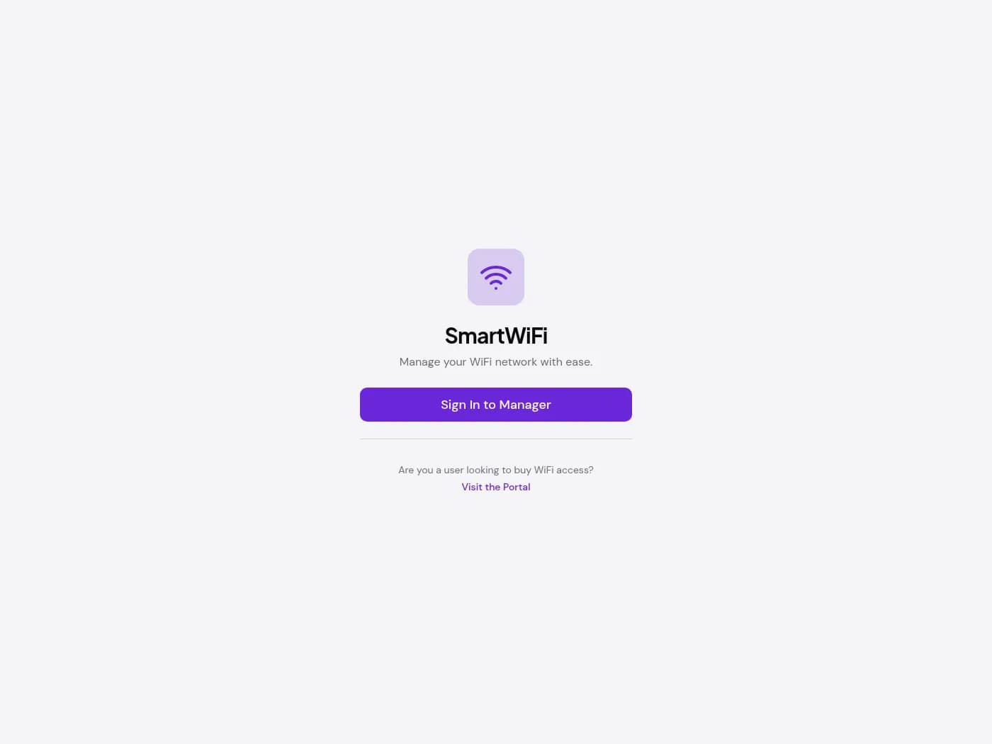 SmartWiFi Café Manager
