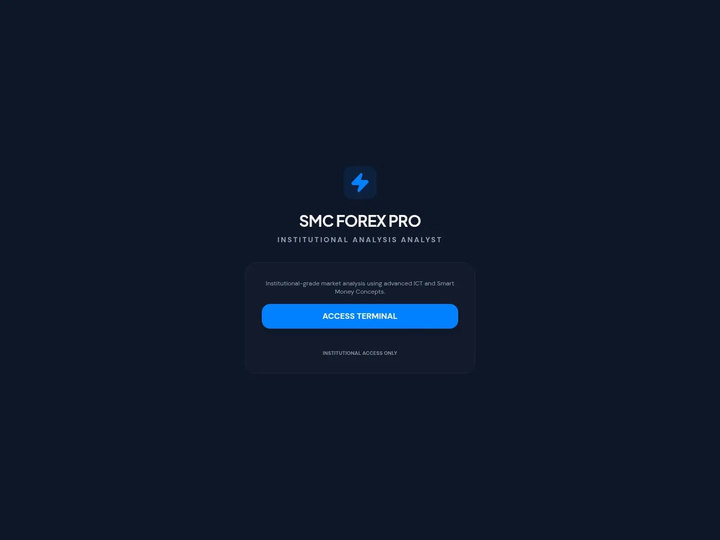 SMC Forex Pro Analyst