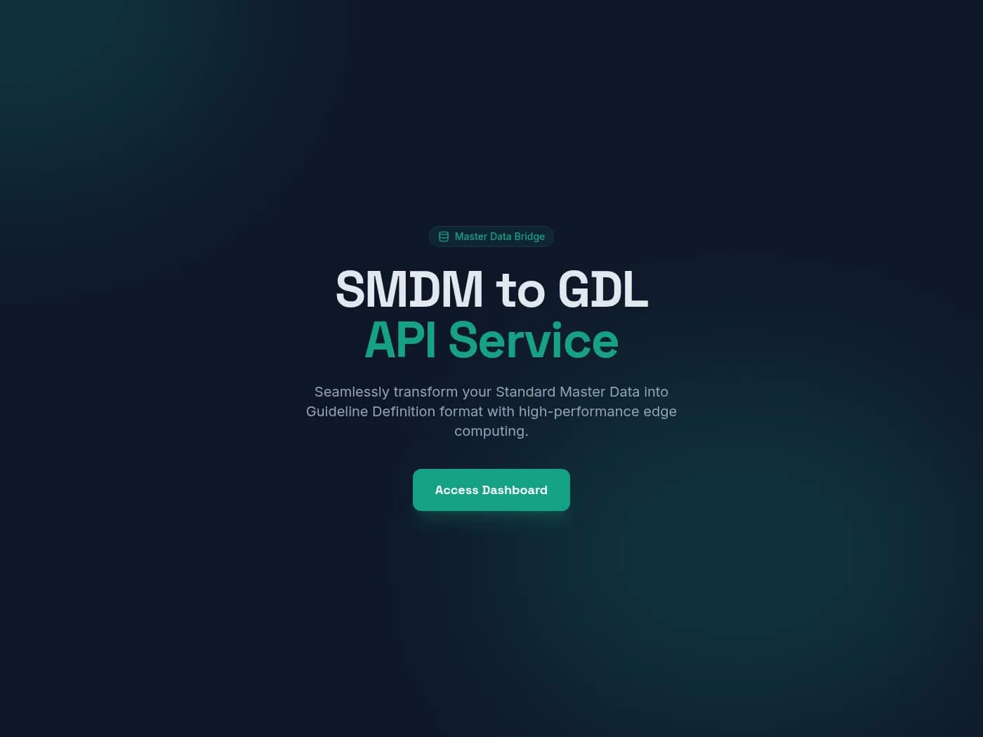 SMDM to GDL API Bridge