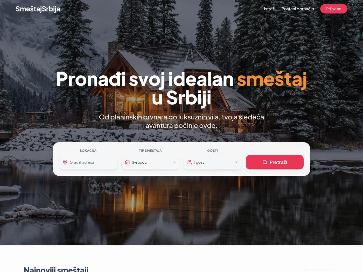 SmeštajSrbija Marketplace