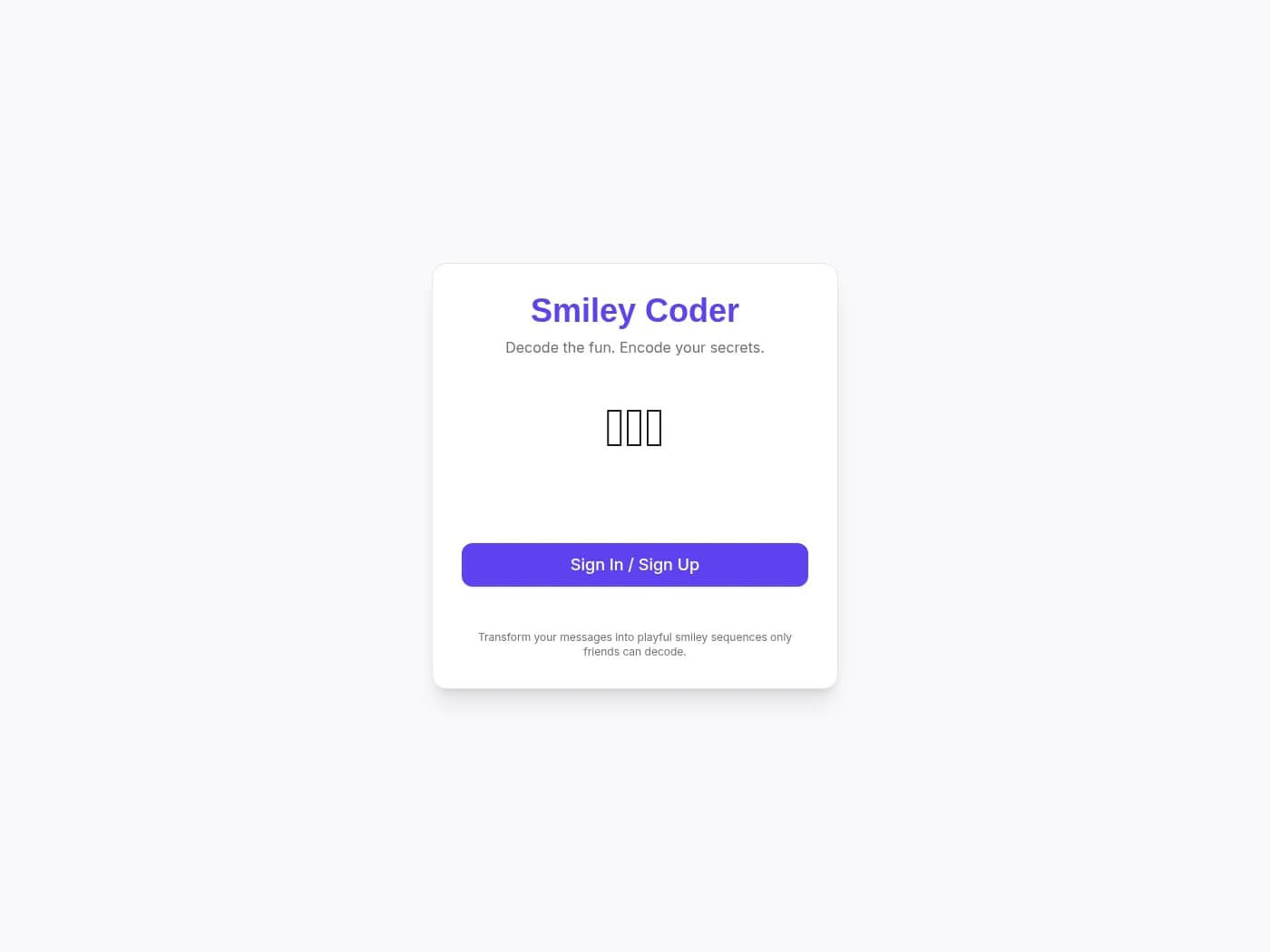 Smiley Coder Chat